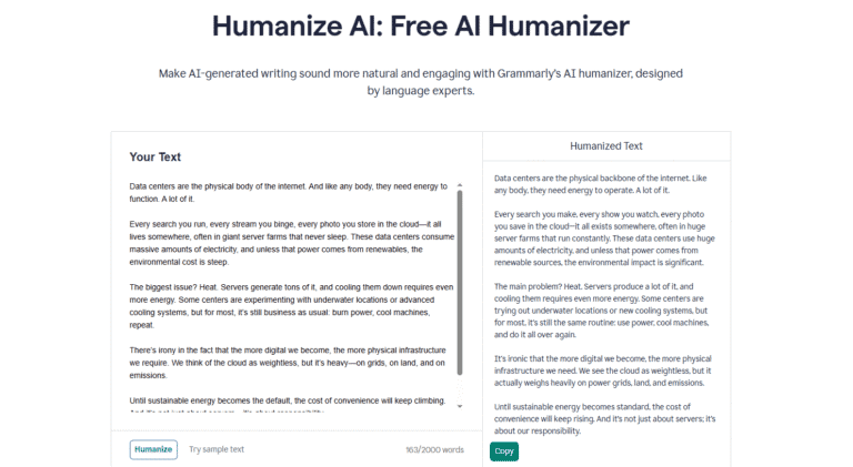 Undetectable AI vs. Grammarly’s AI Humanizer: What Works Best? | Gold ...